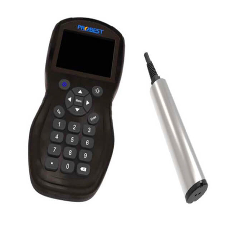 PMI800-BA China Probest Portable Handheld Water Analyser for Blue Green ...